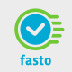 Check Fasto Logo, Logo Templates | GraphicRiver