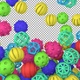 Rubber Toy Balls Transition Ver2, Motion Graphics | VideoHive