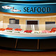 Grocery Store: Seafood Section, Vectors | GraphicRiver