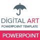 Digital Art - Creative Powerpoint Template, Presentation Templates