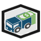 Money Truck Transportation Currency Logo, Logo Templates | GraphicRiver