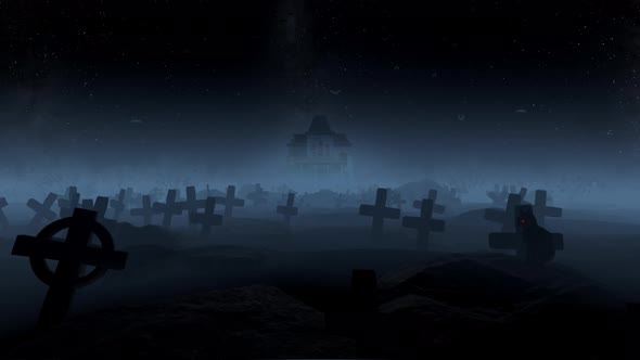 Gravestone For Horror Festival 01 4K, Motion Graphics | VideoHive