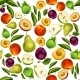 Fruit Pattern, Vectors | GraphicRiver