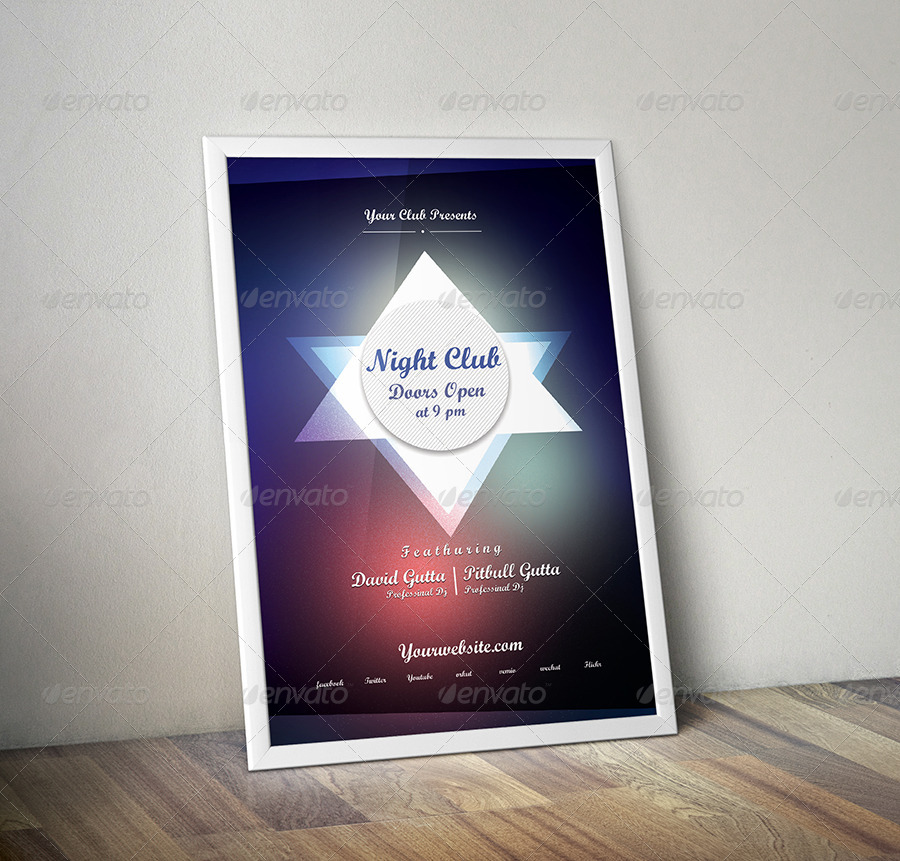 Minimal Flyer design, Print Templates | GraphicRiver