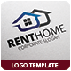 Rent Home Logo Template, Logo Templates | GraphicRiver