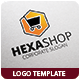 Hexa Shop Logo Template, Logo Templates | GraphicRiver