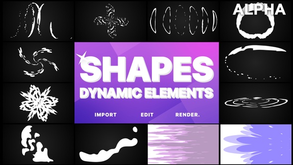 Dynamic Shapes Pack | Motion Graphics Pack, Motion Graphics | VideoHive