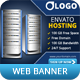 Web Hosting Company Ad Web Banner, Web Elements | GraphicRiver