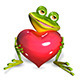 Frog with Heart, Graphics | GraphicRiver