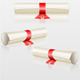 Scrolls with Red Ribbon Set, Vectors | GraphicRiver