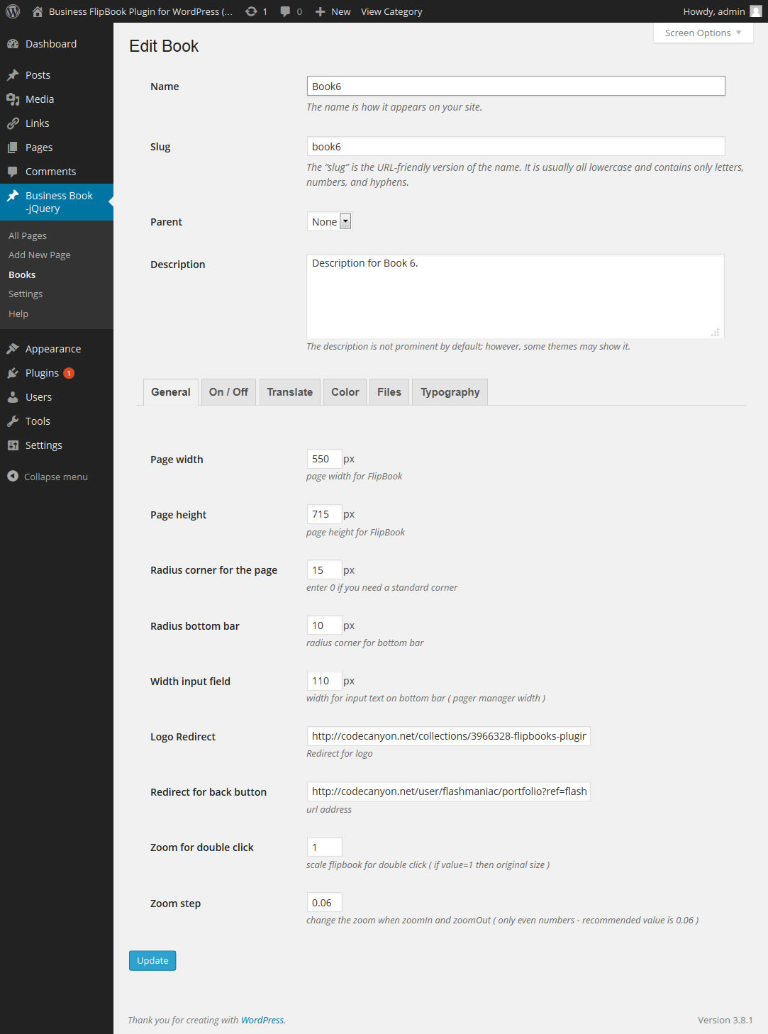 Business FlipBook WordPress plugin by flashmaniac | CodeCanyon