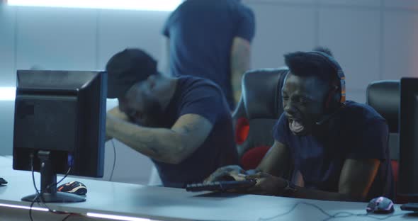 Gamer Destroying Keyboard After Losing Match, Stock Footage | VideoHive