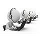 3d small people - call center, Graphics | GraphicRiver