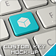 Custom Key Mockup, Graphics | GraphicRiver