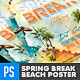 Spring Break Beach Party Vol.2 Poster/Flyer, Print Templates | GraphicRiver