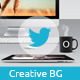 Creative Twitter Background V2, Web Elements | GraphicRiver