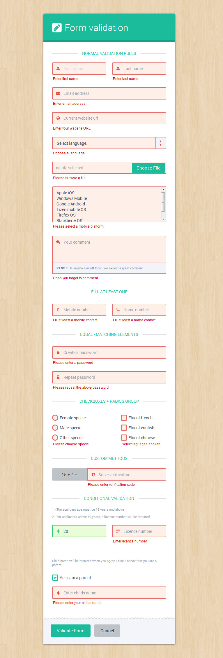 Smart Forms by elflaire | CodeCanyon