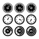 Dial and Timers Icons Set, Vectors | GraphicRiver