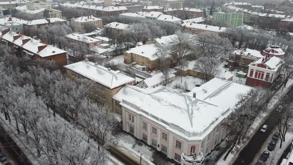 Aerial View of Poltava City in Ukraine, Stock Footage | VideoHive