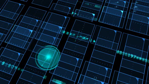 Digital Data Wall, Motion Graphics | VideoHive