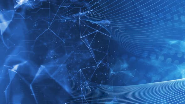 Abstract Waves Background, Motion Graphics | VideoHive