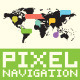 Pixel Art Navigation Set, Vectors | GraphicRiver