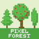 Pixel Art Forest Set 1, Vectors | GraphicRiver