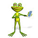 Frog with a Smartphone, Graphics | GraphicRiver