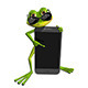 Frog with a Smartphone, Graphics | GraphicRiver