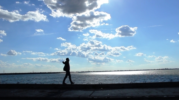 Free Man Walking, Stock Footage | VideoHive
