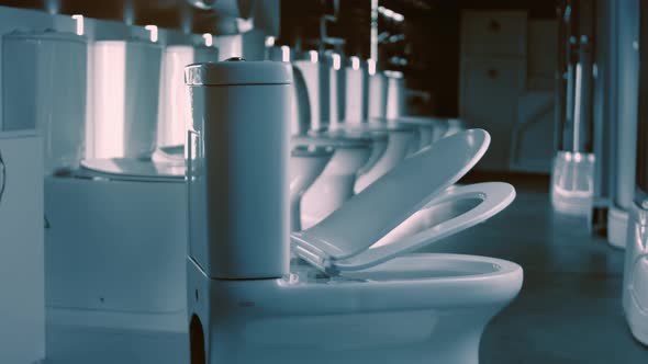 Rotating Toilet Bowl, Stock Footage | VideoHive