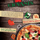 Pizzeria/Italian Restaurant Ad Flyer Template, Print Templates ...