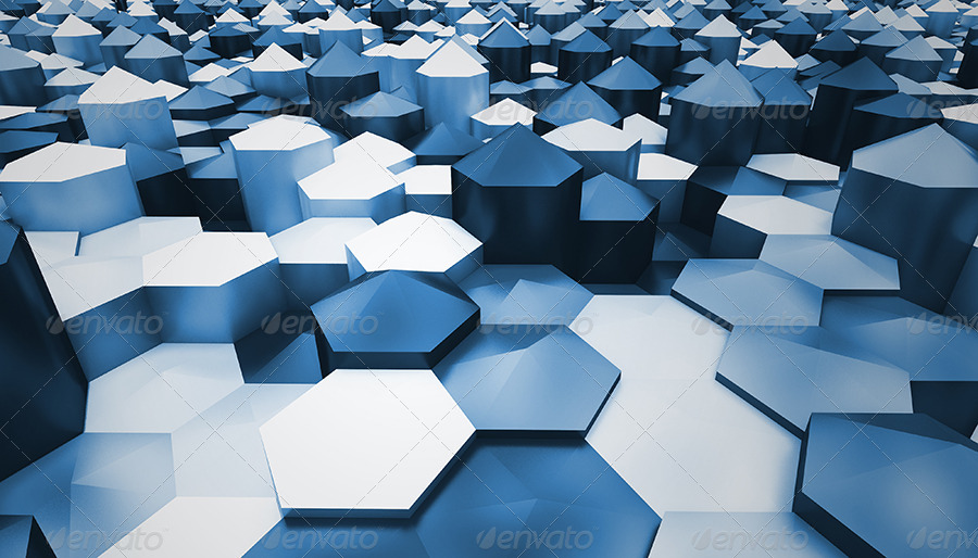 Light Hexa Background, Graphics | GraphicRiver