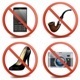 Vector Prohibitory Sign Icons, Vectors | GraphicRiver