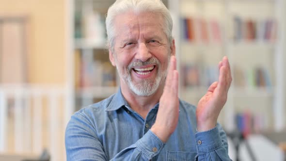 Clapping Old Man, Stock Footage | VideoHive