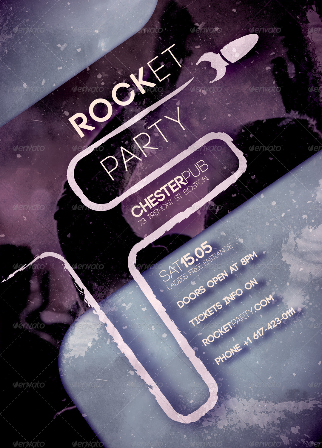 Rocket Poster / Flyer, Print Templates | GraphicRiver