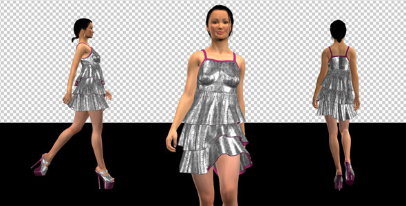 Fashion Model - 04 - Brandy Candy - Pack of 4, Motion Graphics | VideoHive