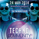 Techno Community Flyer Template, Print Templates | GraphicRiver
