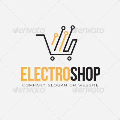 Electro Shop Logo, Logo Templates | GraphicRiver
