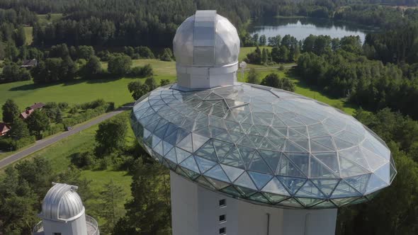 Modern Observatory Dome, Stock Footage | VideoHive