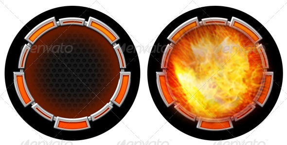 Game Token and Button Templates, Graphics | GraphicRiver