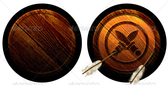 Game Token and Button Templates, Graphics | GraphicRiver