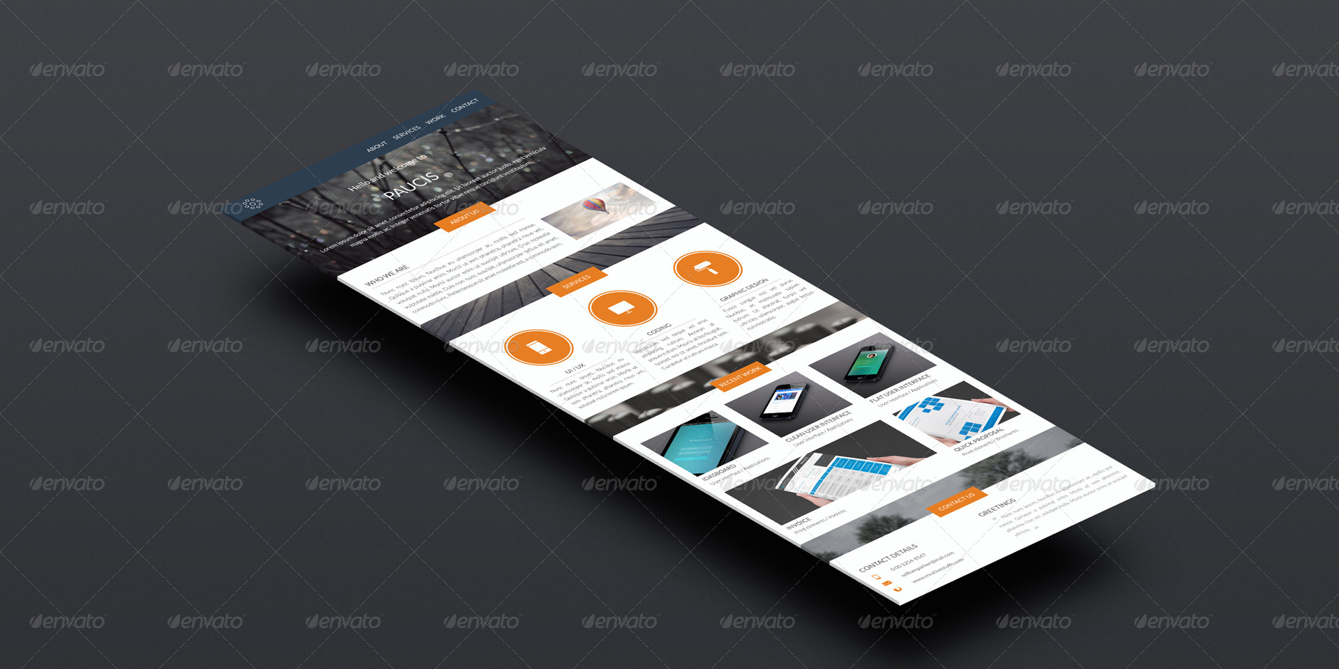 Clean E-Newsletter, Web Elements | GraphicRiver