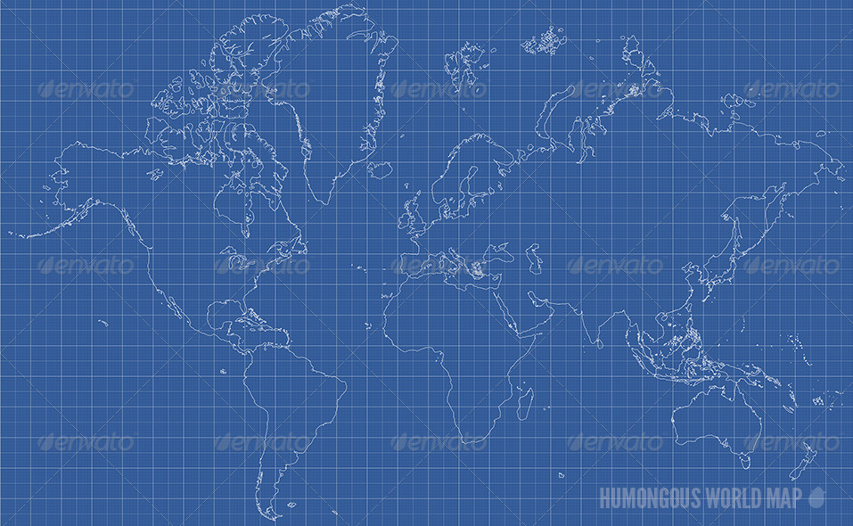 Humongous World Map, Graphics | GraphicRiver