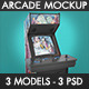 Arcade Game Mockup, Graphics | GraphicRiver