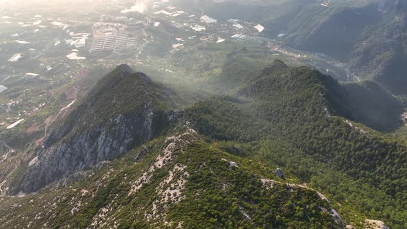 Mountain ranges in Turkey Aerial view 4 K, Stock Footage | VideoHive