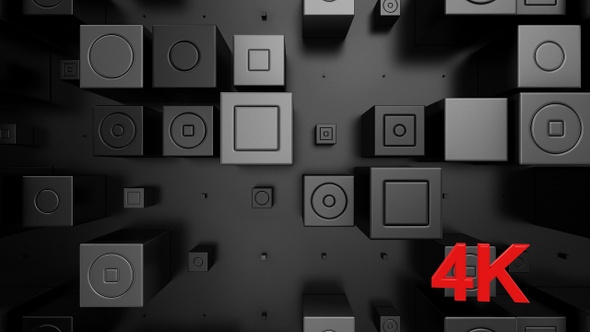 Background of Animated Cubes, Motion Graphics | VideoHive