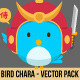 Editable Bird Characters Pack, Vectors | GraphicRiver