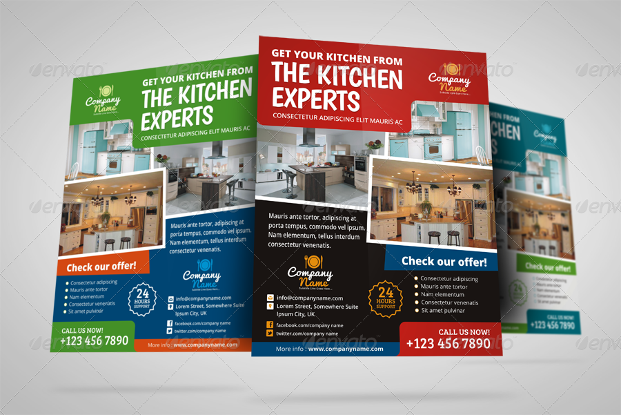 Kitchen / Restaurant Flyer Ad Template by Jbn-Comilla | GraphicRiver