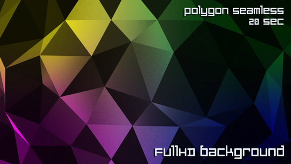 Polygon Web Background, Motion Graphics | VideoHive